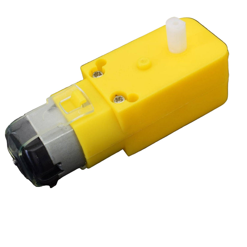 150 RPM Single Shaft BO Motor – High Torque DC Motor India – REES52