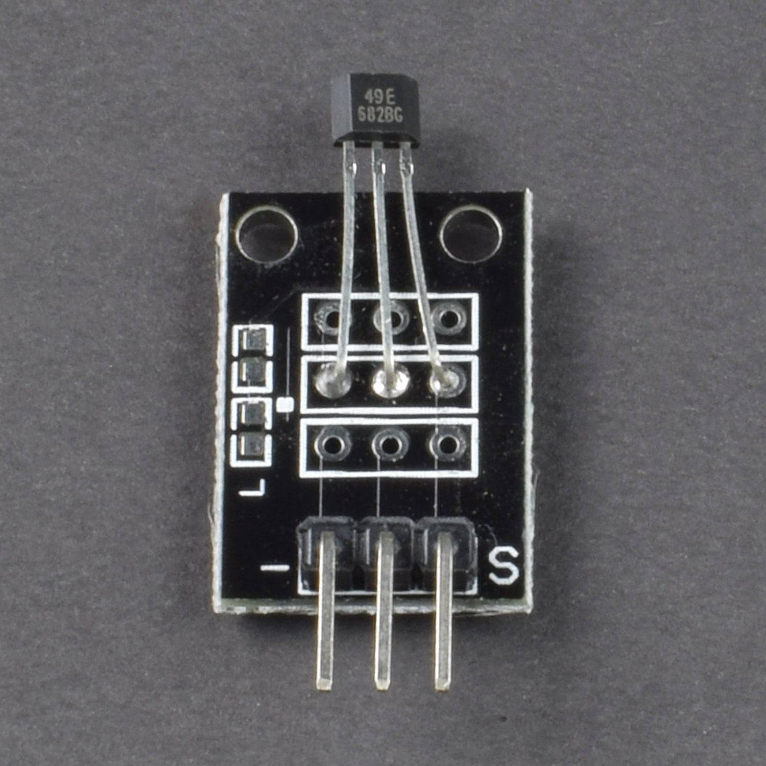 49E Hall Sensor LM393 Linear Hall Effect Detection – REES52