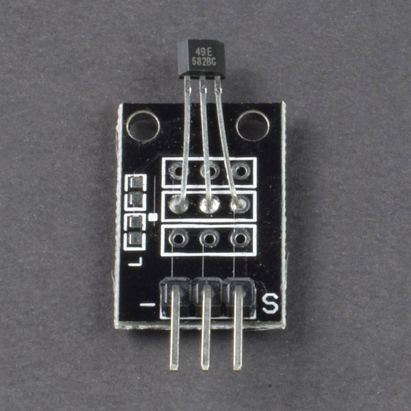 49E Hall Sensor LM393 Linear Hall Effect Detection – REES52