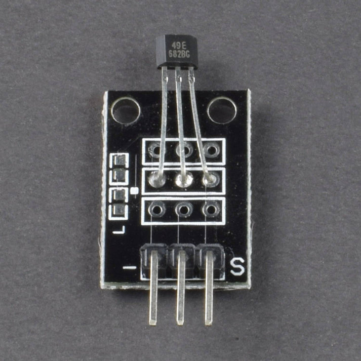 49E Hall Sensor LM393 Linear Hall Effect Detection – REES52