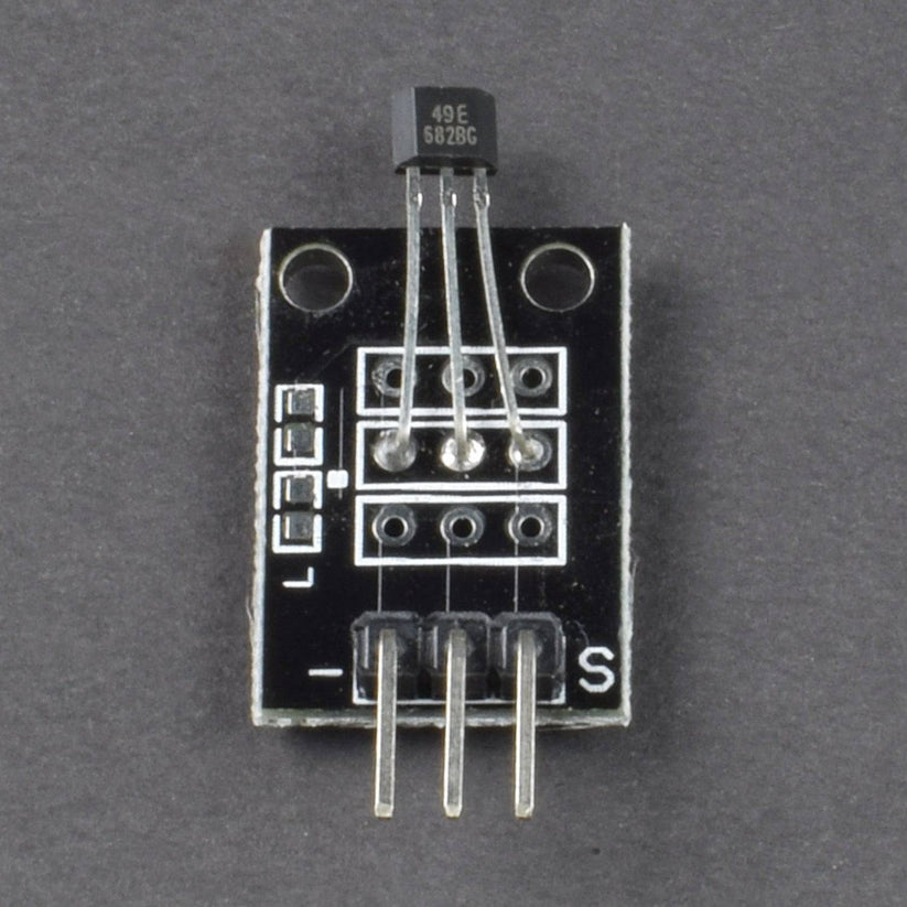 49E Hall Sensor LM393 Linear Hall Effect Detection – REES52