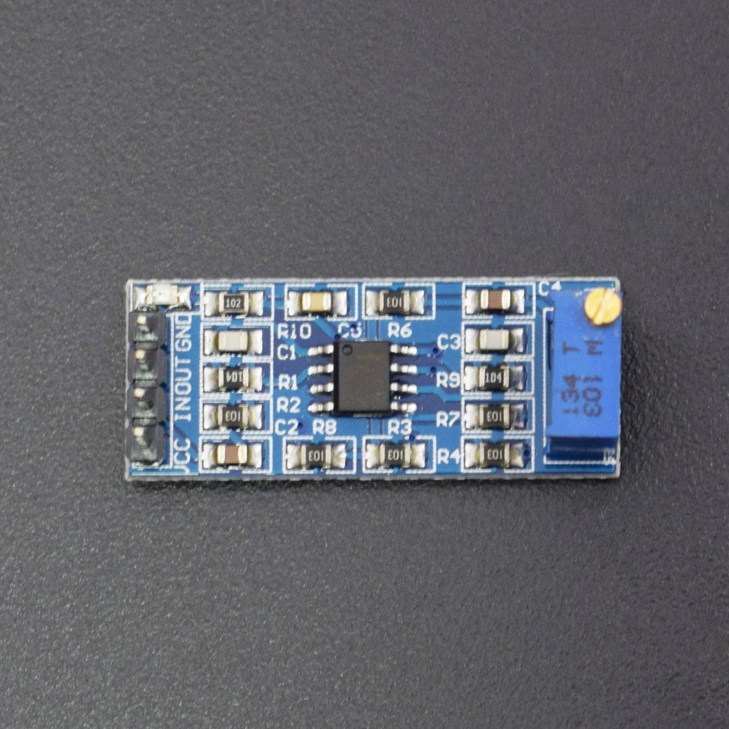 LM358 100 times gain amplification module operational amplifier module ...