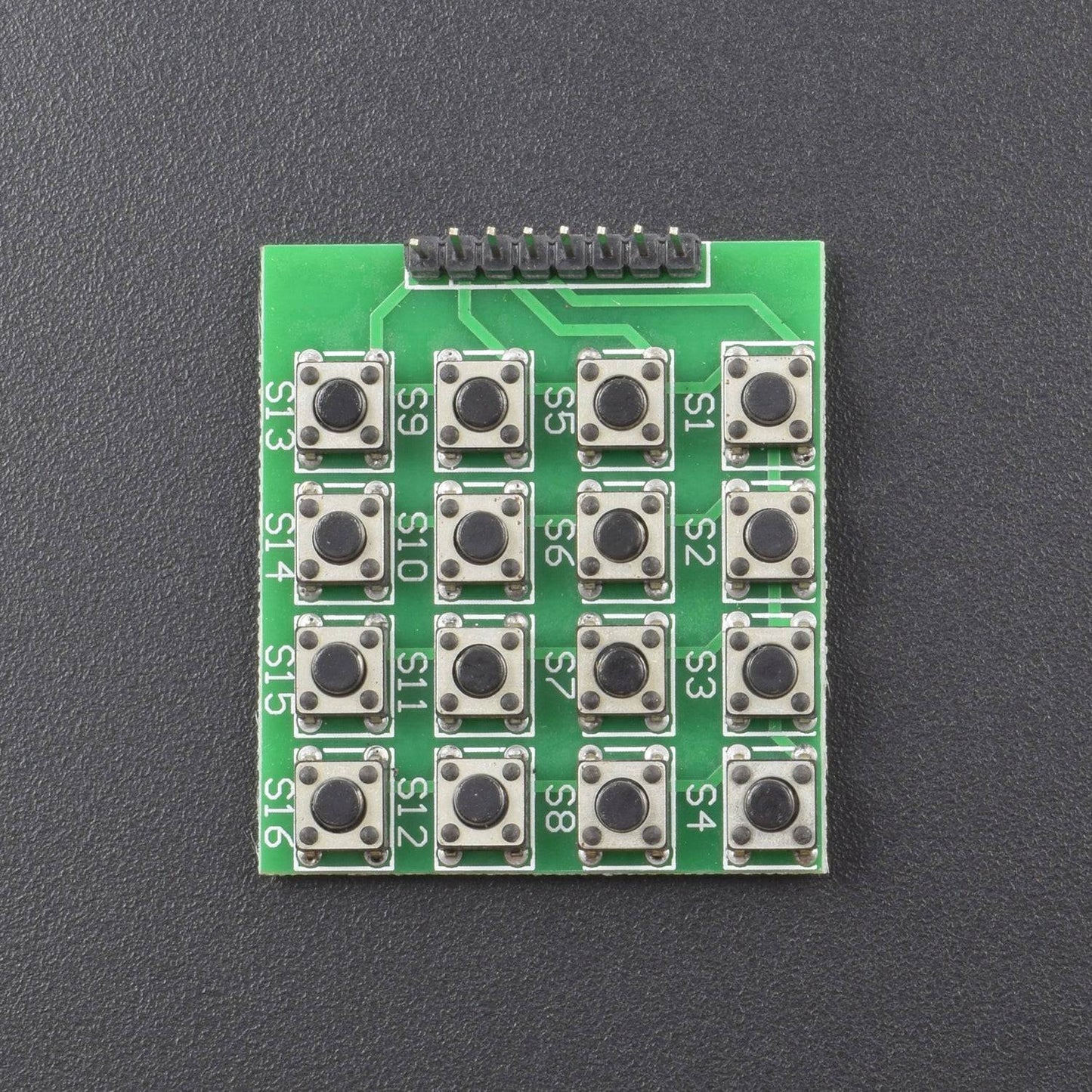 4x4 Matrix Keyboard Module with 16 buttons - Expanded development ...