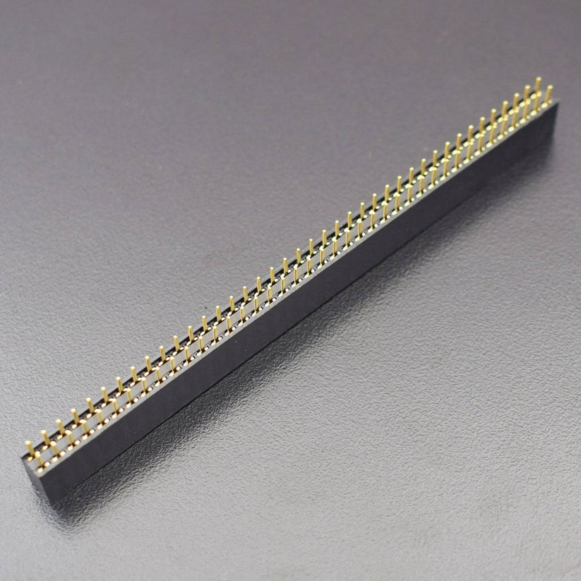 2*40 Pin 2.54 mm Spacing Double Row Straight Header – REES52
