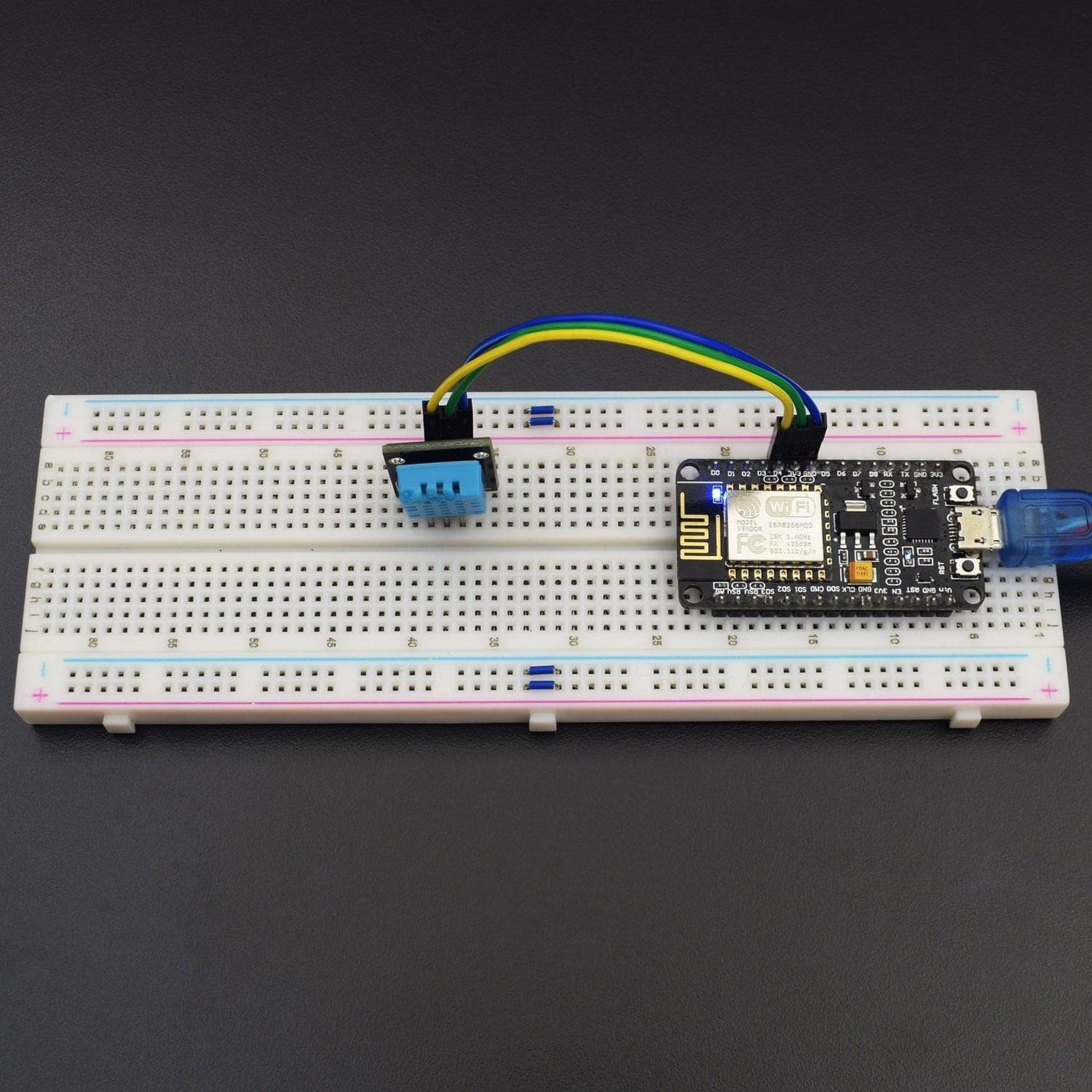 Measure Temperature and Humidity using DHT11 & – REES52