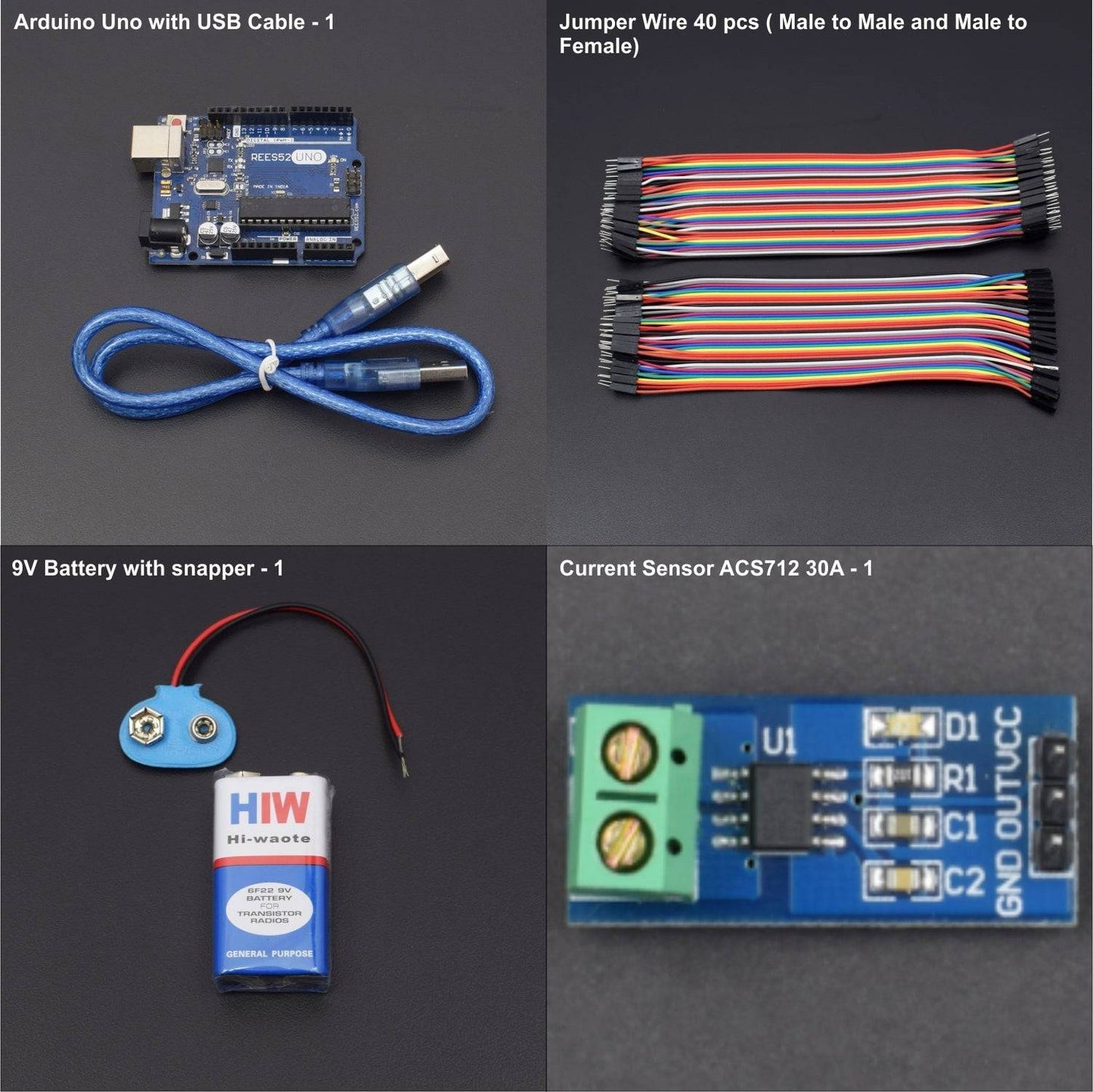 Measure The Current Value Using Acs712 Current Sensor Rees52