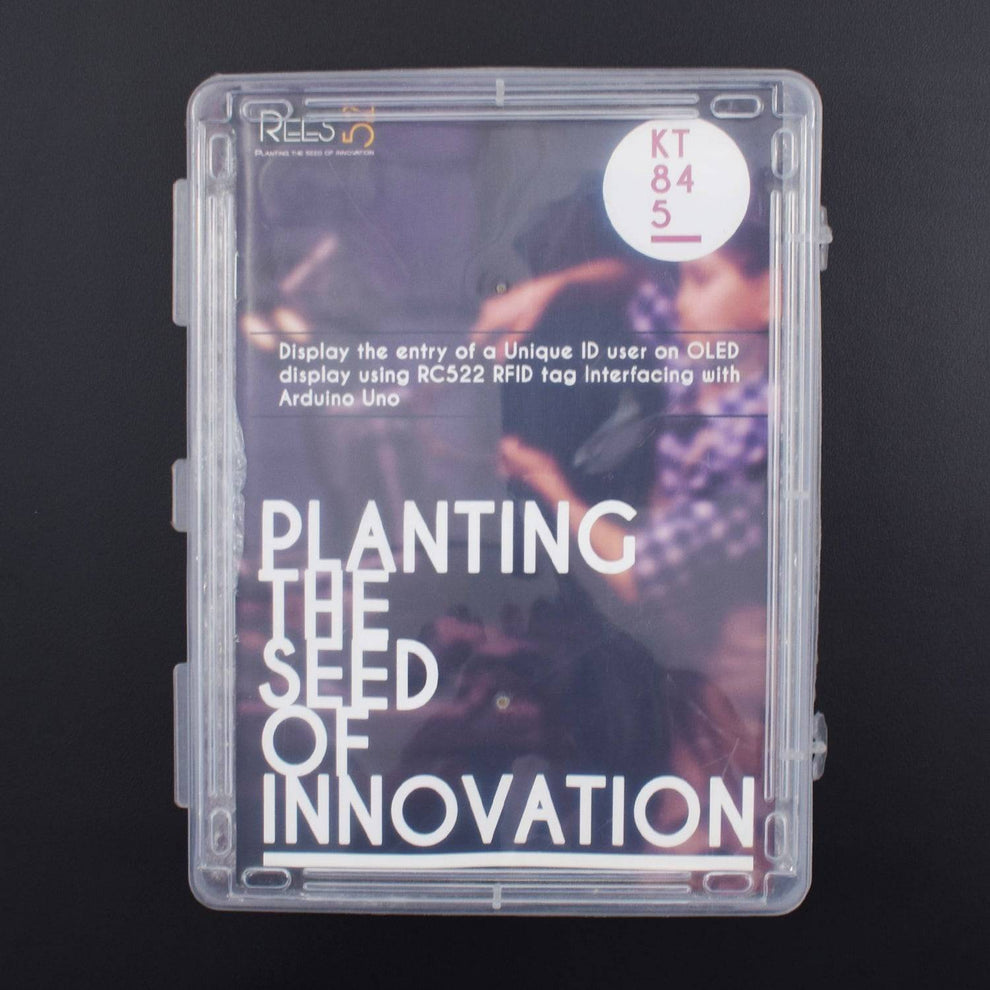 Display the Entry of a unique ID user on OLED display using RC522 RFID ...