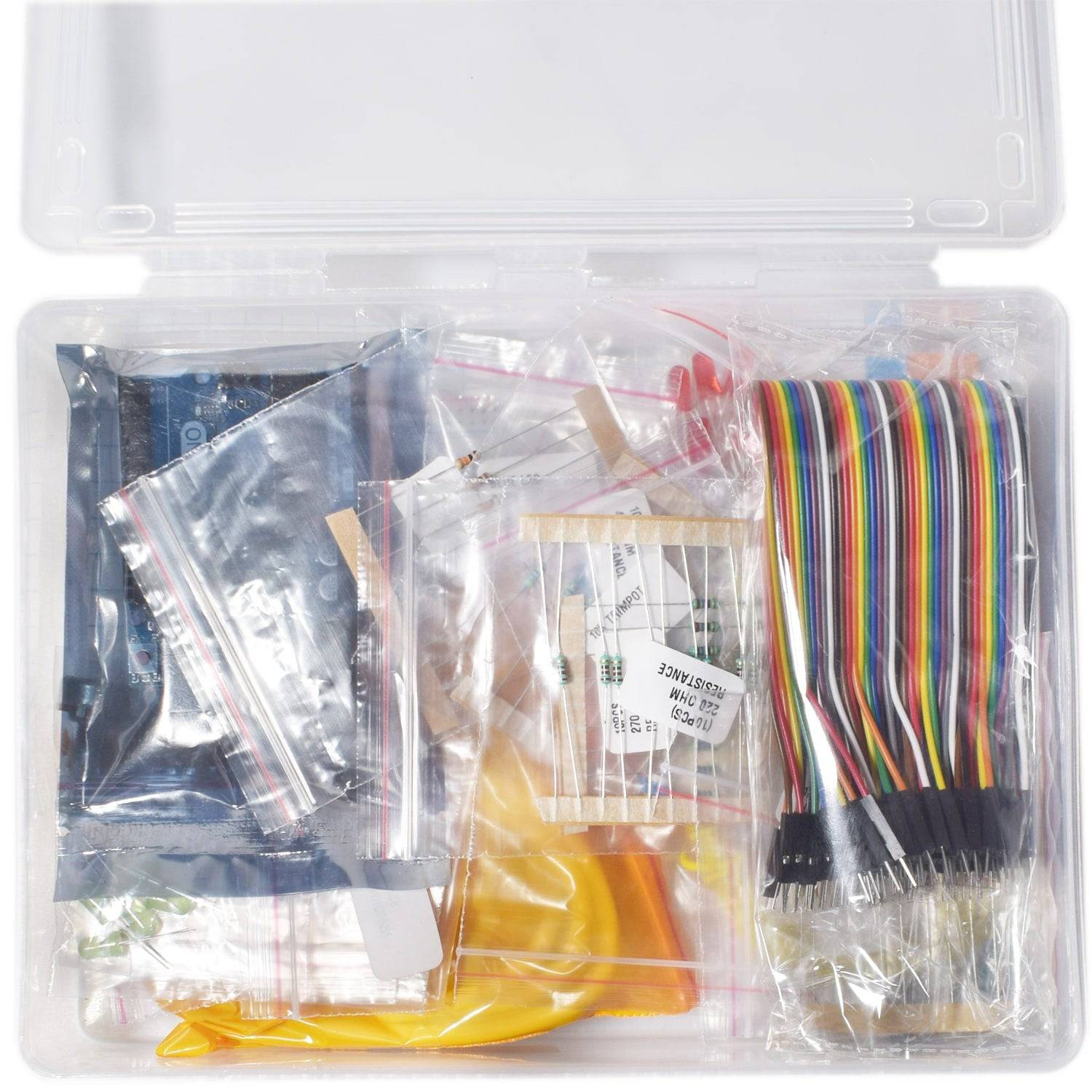 Arduino Uno 15 Project Basic Component Starter Kit Kt1300 Rees52