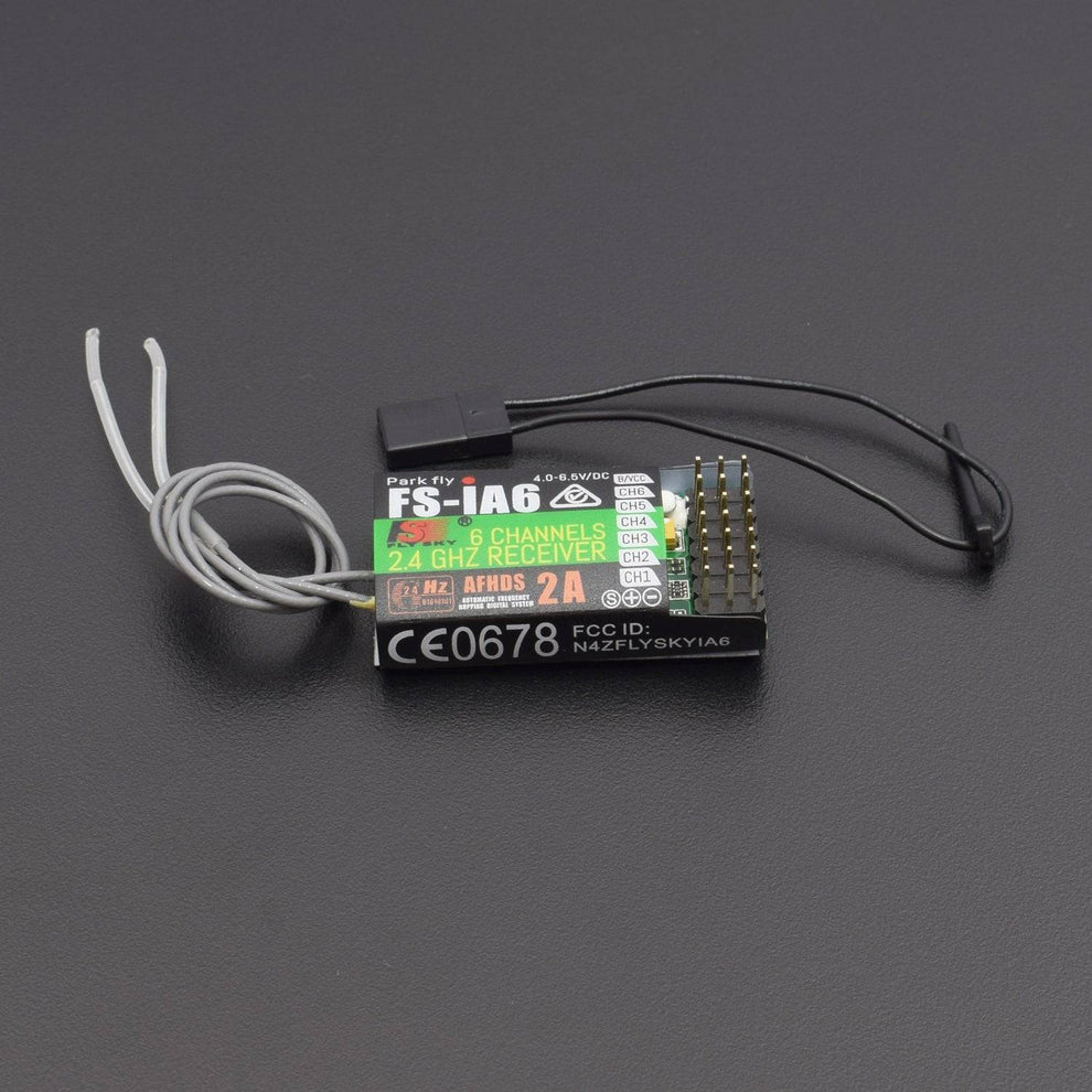 2.4G Flysky FS-i6 6 Ch Receiver PPM Output with iBus – REES52