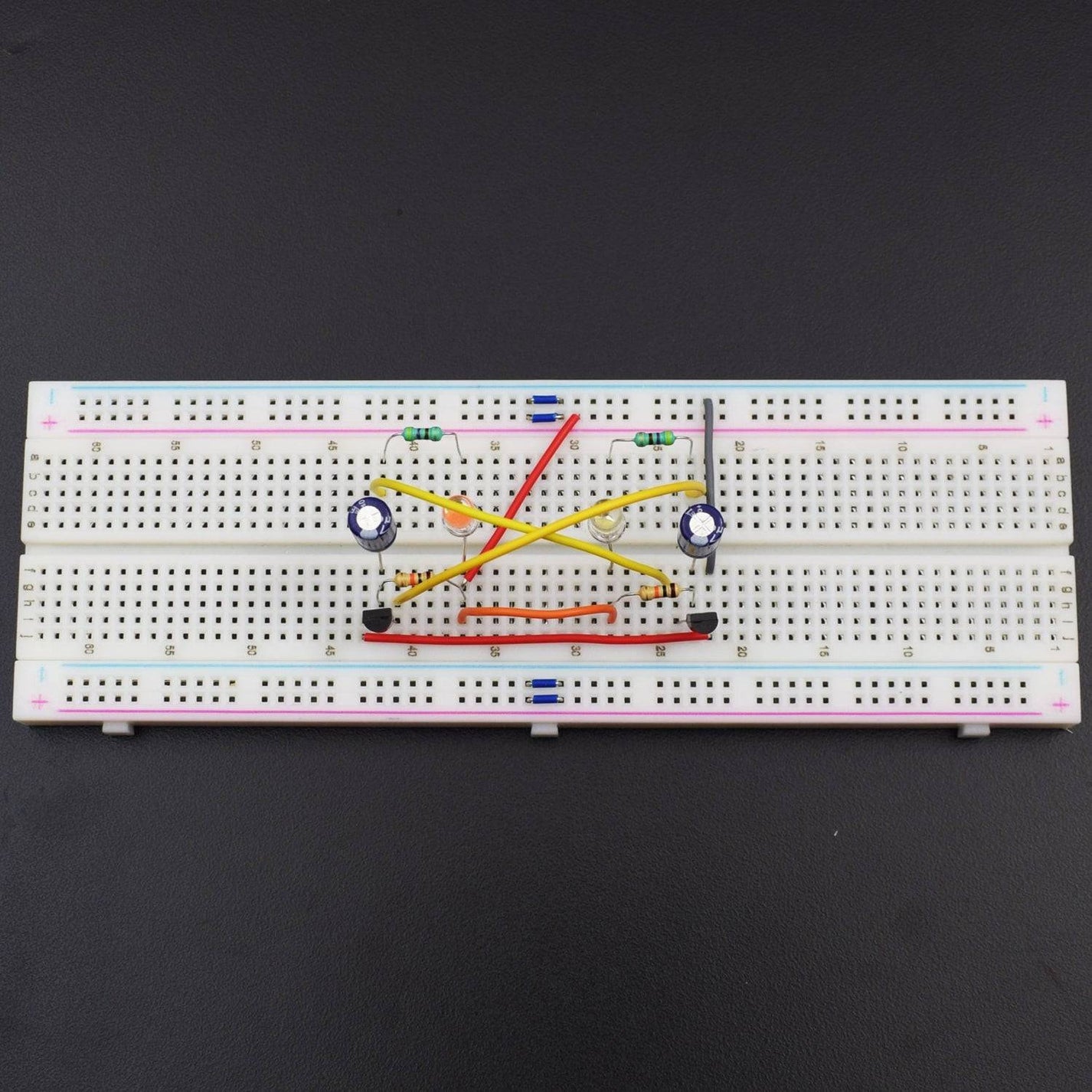 Make a Flip Flop Led circuit using BC547 transistor – REES52