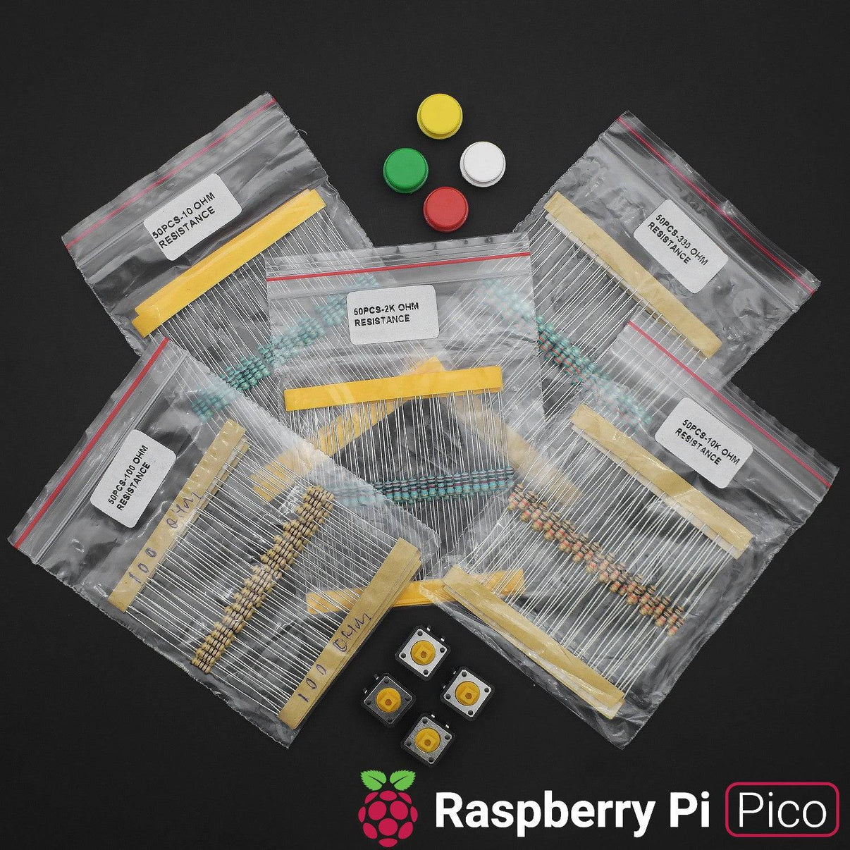 Raspberry Pi Pico (RP2040) Starter Kit for Raspberry – REES52