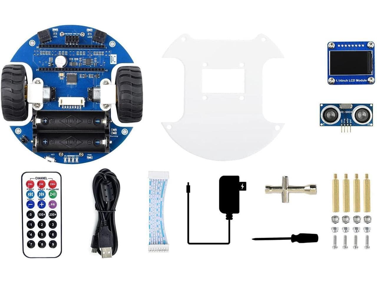 Waveshare Picogo Mobile Robot Based On Raspberry Pi Pico Self Driving
