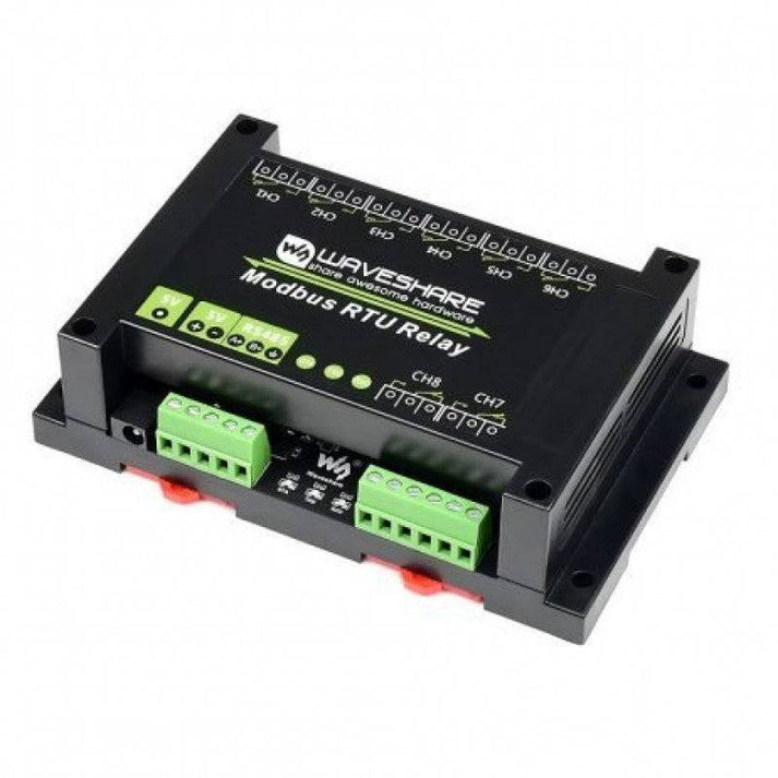 Waveshare Industrial Modbus RTU 8-Channel Relay Module – REES52